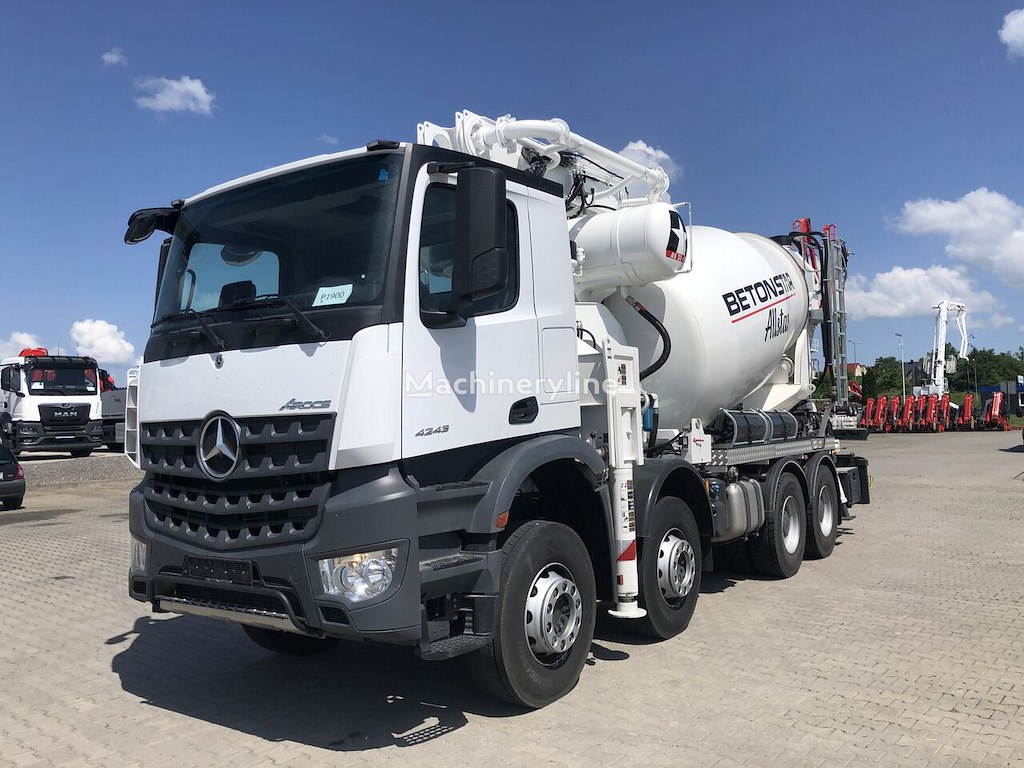 Novi Betonstar na šasiji Mercedes-Benz AROCS 4243 kamion s mešalicom za beton