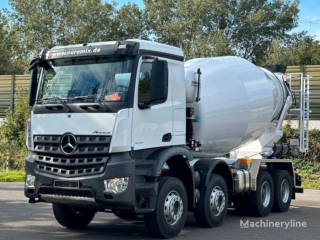 Novi Euromix MTP na šasiji Mercedes-Benz 4145 kamion s mešalicom za beton