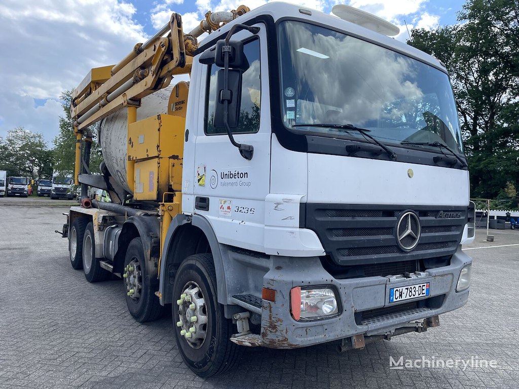 Stetter na šasiji Mercedes-Benz Actros 3236 kamion s mešalicom za beton