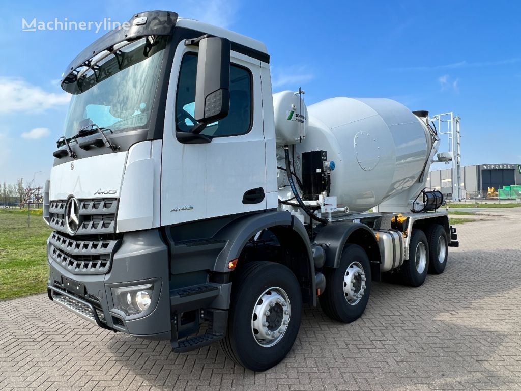 Novi Stetter na šasiji Mercedes-Benz Arocs 4145-B kamion s mešalicom za beton