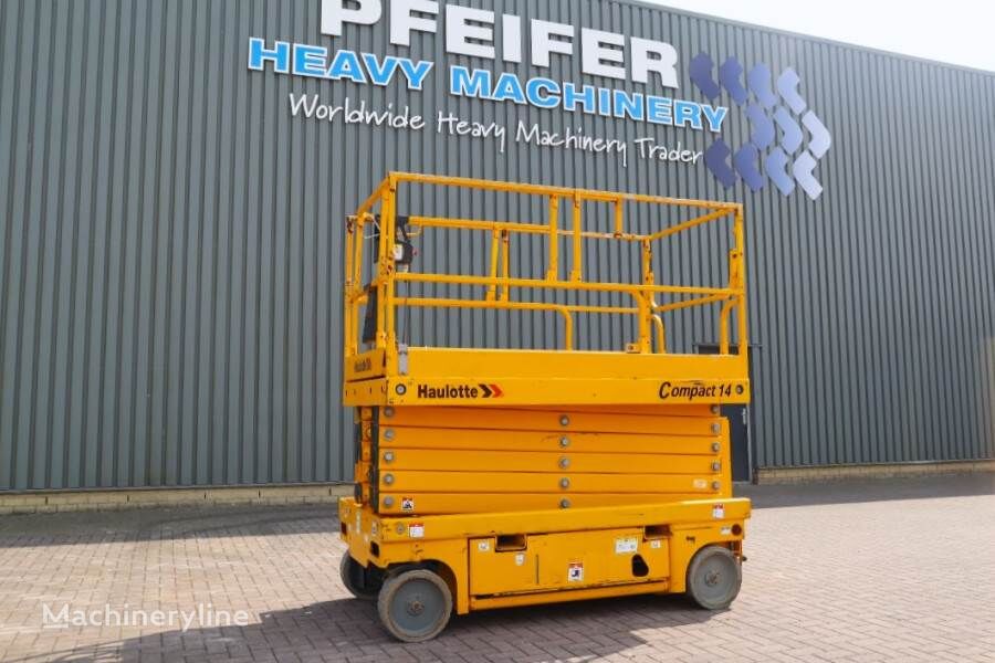 Haulotte Compact 14 Electric, 14m Working Height, 350kg Cap makazasta platforma