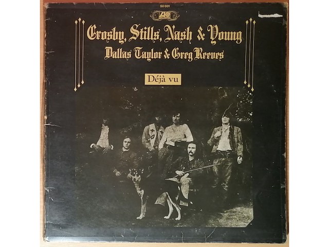 LP CROSBY, STILLS, NASH &;;; YOUNG - Deja Vu (1980) 3.pres