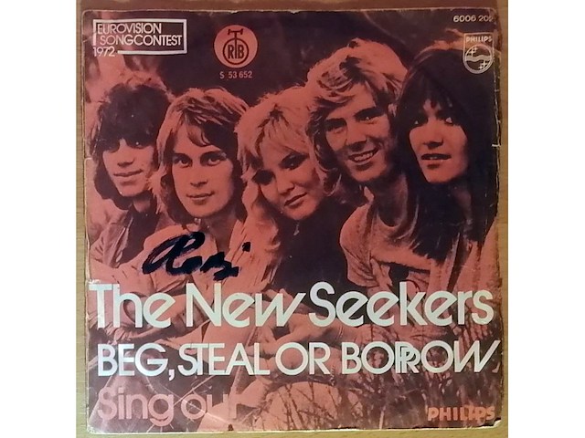 SP NEW SEEKERS - Beg, Steal Or Borrow (1972) VG/VG-