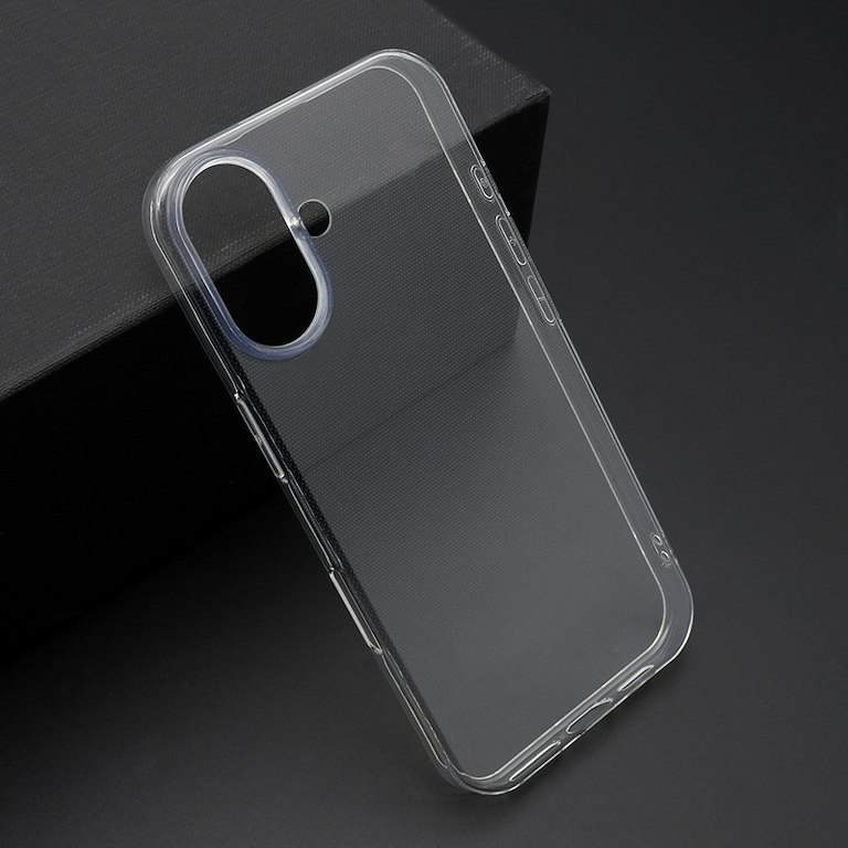 iPhone 16 silikonska maska (Transparent)