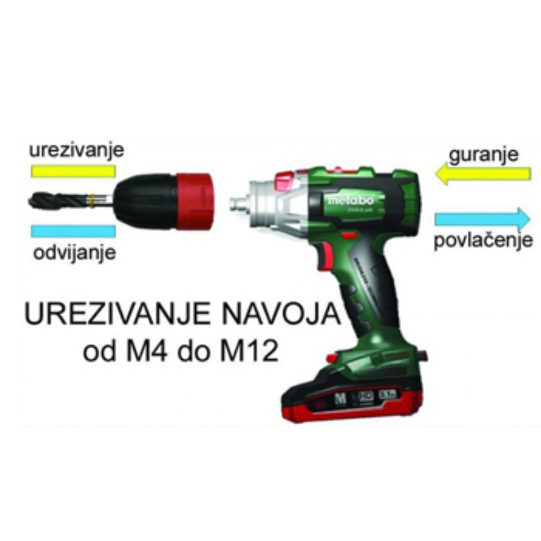 Metabo Akumulatorska bušilica odvrtač GB 18 LTX BL Q I-60/Nm/120Nm , 603828840