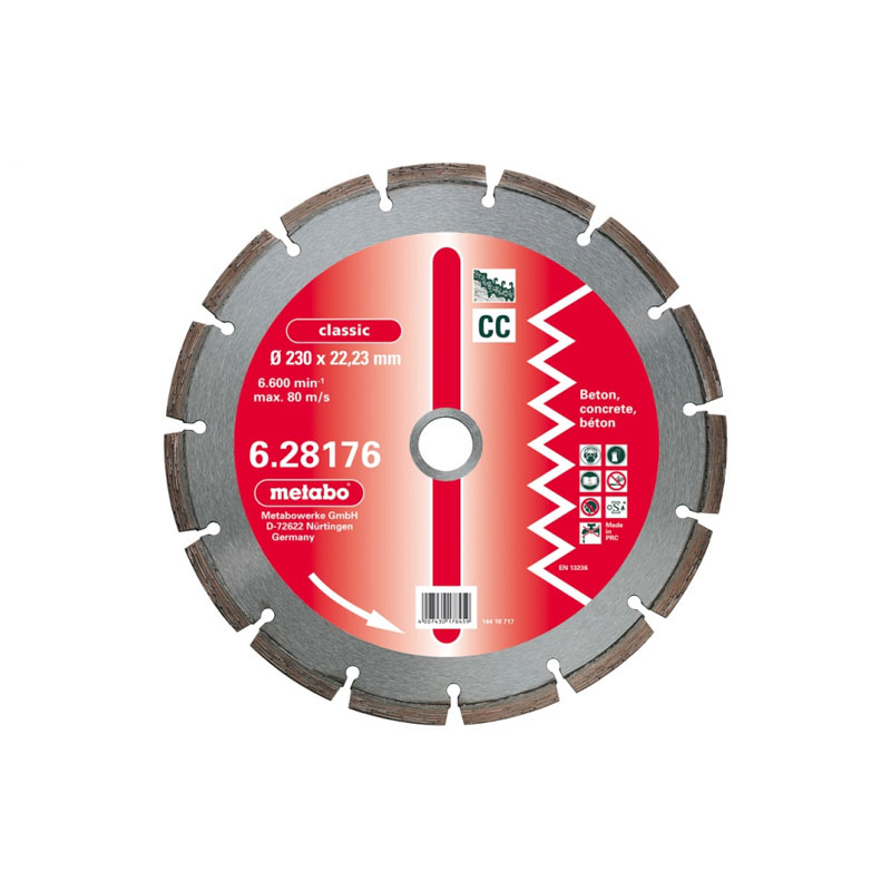 Metabo Dijamantski disk za armirani beton ø230×22.23 mm, 628176000