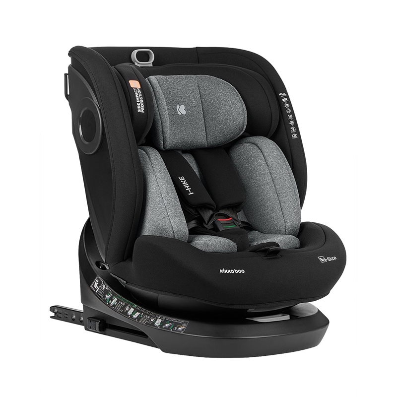 Kikka Boo i-Hike Isofix i-Size auto sedište 40-150cm Dark Grey