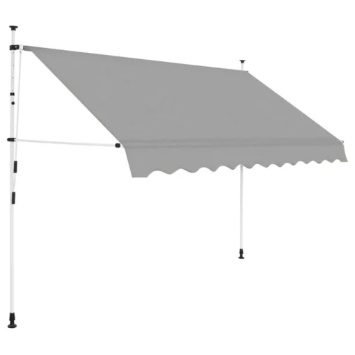 Balkonska tenda 250x120cm siva antracit