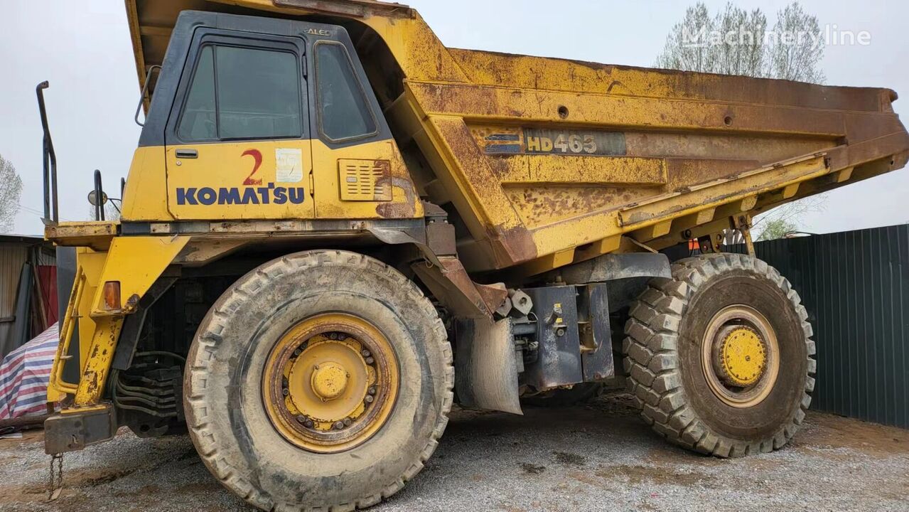 Komatsu HD465-7 damper sa krutom šasijom