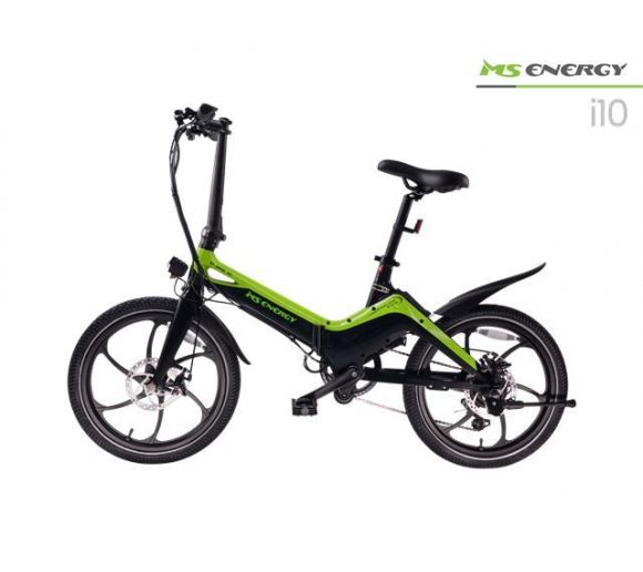 MS ENERGY eBike i10 Black Green