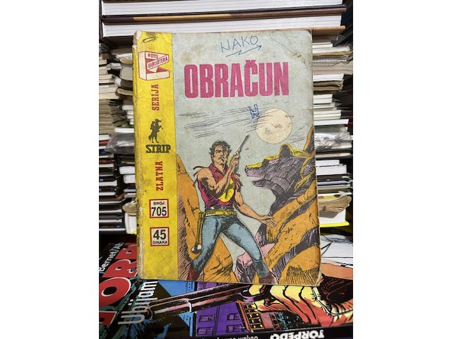 Zlatna serija 705 - Obračun - Zagor