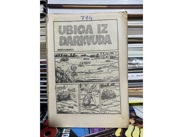 Zlatna serija 714 - Ubica iz Darkvuda - Zagor