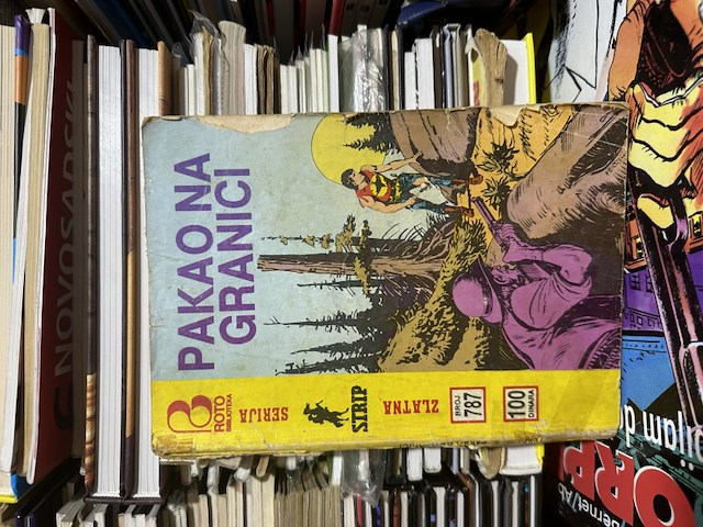 Zlatna Serija 787 - PAKAO NA GRANICI - ZAGOR