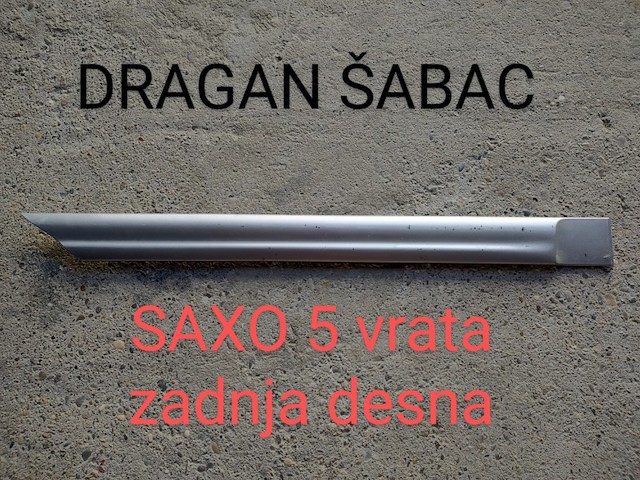 CITROEN SAXO lajsna zadnja leva 3 vrata