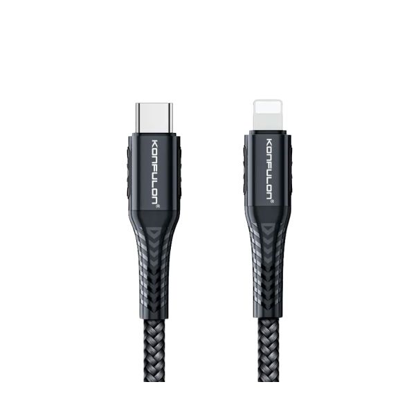 KONFULON USB Kabl Type C na Lightning 3A pleteni 20W