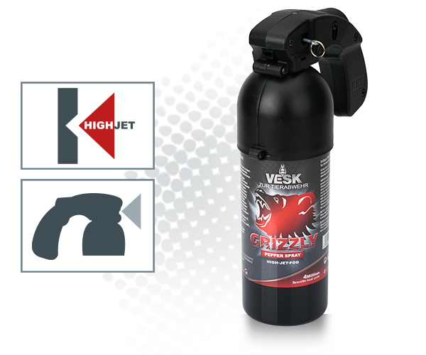 KKS Biber sprej Vesk Grizzly magla 750ml