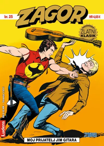 Ludens Zagor zlatni klasik 25 - Moj prijatelj Jim Gitara