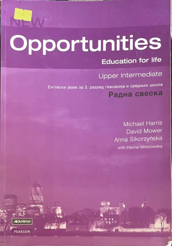 Engleski jezik New Opportunities  Upper Intermediate Work book