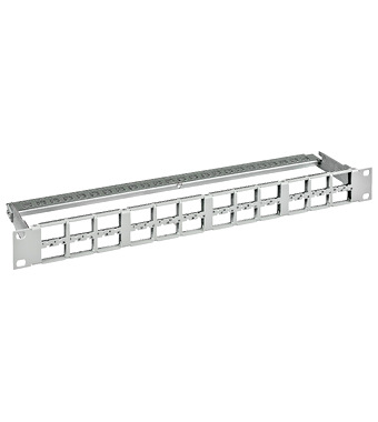 19" FixLink Pro/Pro+ panel, 1HU, 48xRJ45,prazan,RAL7035,sivi
19" FixLink Pro/Pro+ panel, 1HU, 48xRJ45,prazan,RAL7035,sivi