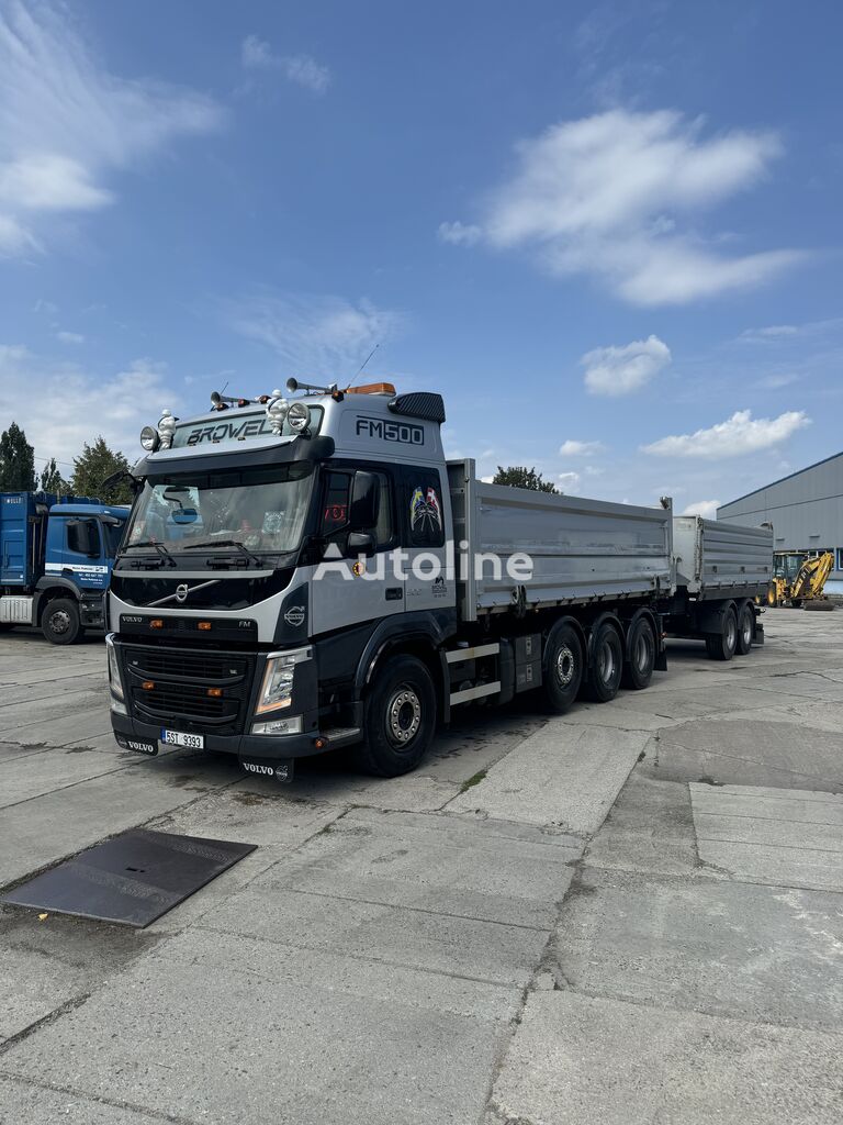 Volvo FM 500 kiper + prikolica kiper