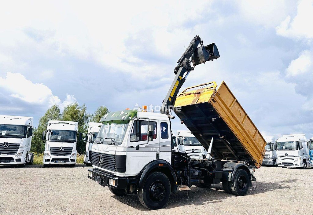 Mercedes-Benz 1717 4x4 su Kranu kiper