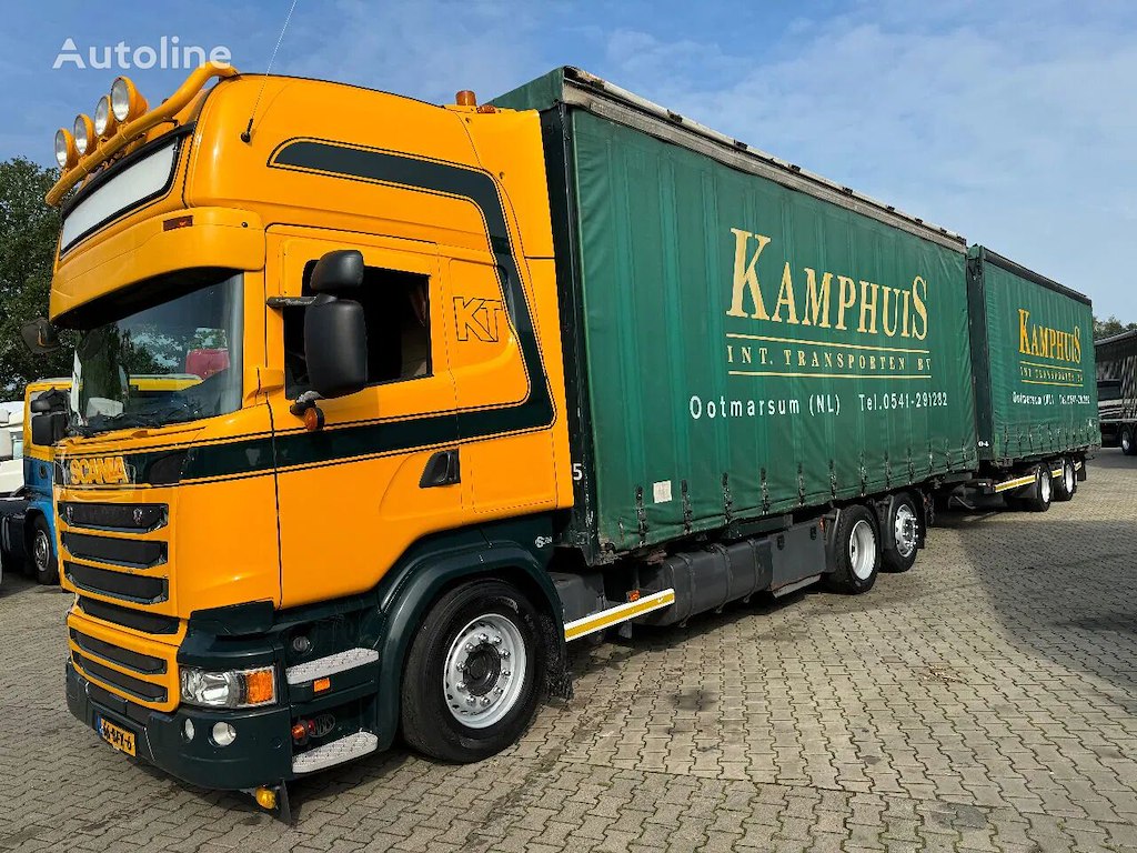 Scania R410 6X2 120m3 BDF Jumbo Volume kombi Retarder NL truck kamion furgon