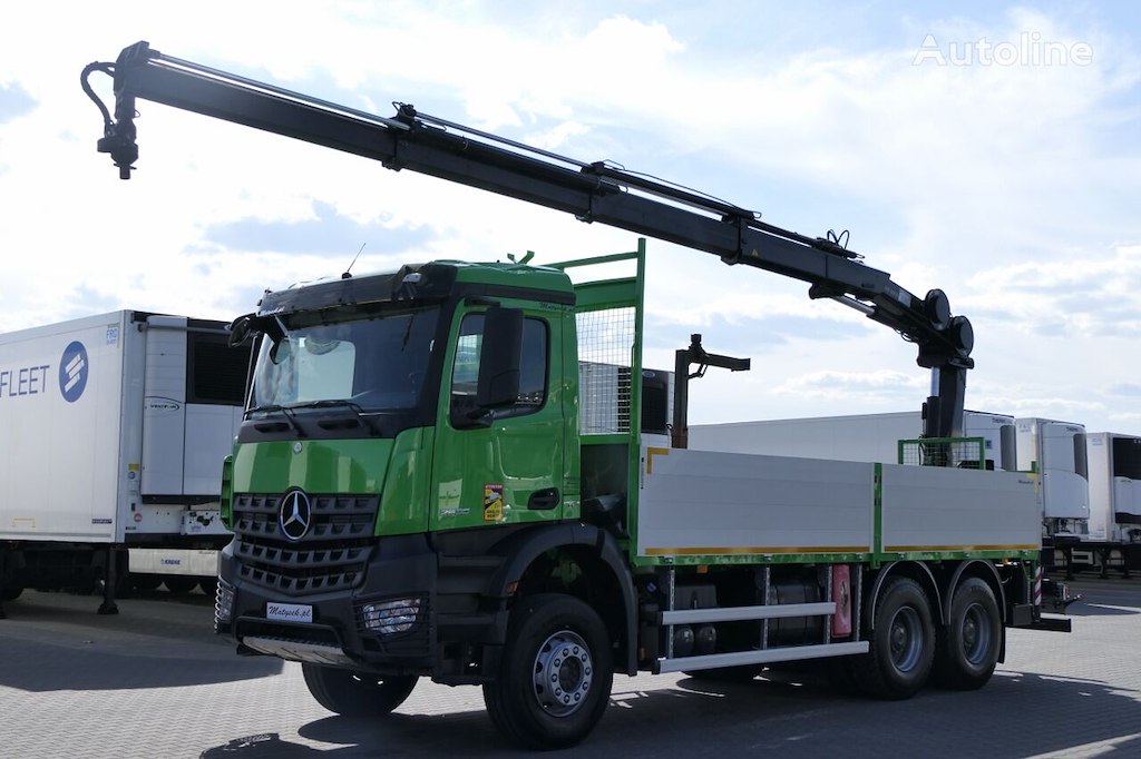 Mercedes-Benz AROCS 2636 kamion s ravnom platformom