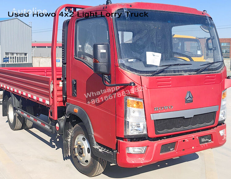 Cheap Used Howo Mini Light Cargo Truck for Sale kamion s ravnom platformom