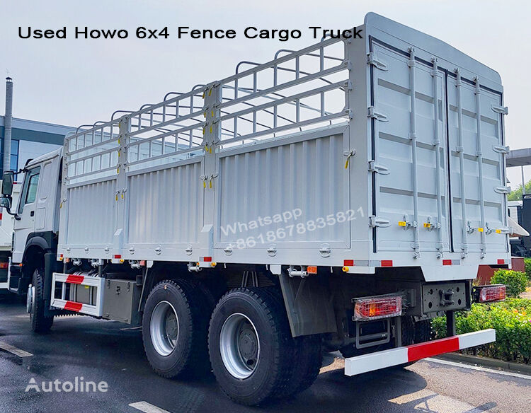 Howo 10 Wheeler Fence kamion s ravnom platformom