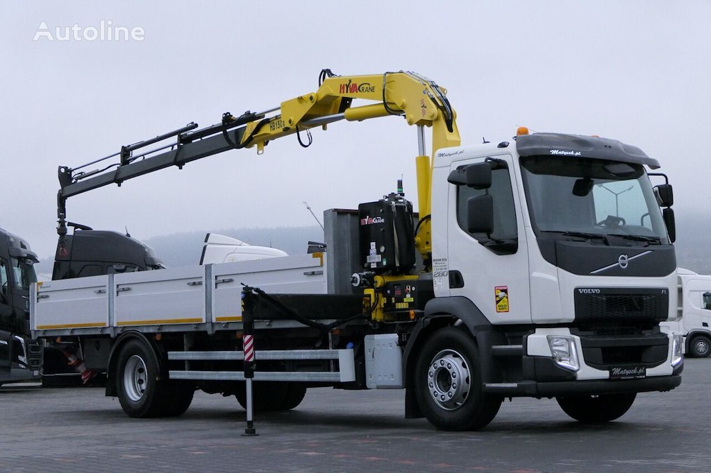 Volvo FE 280 kamion s ravnom platformom