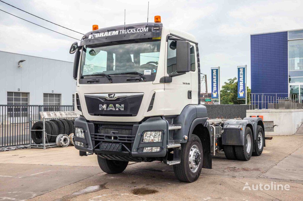 MAN TGS 28.460 BL- 6X4-4 + INTARDER kamion šasija