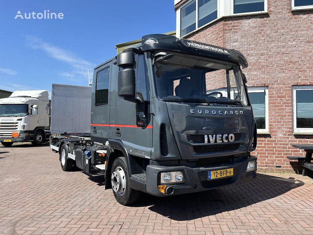 IVECO Eurocargo 80E19 CHASSIS MIT LBW MANUAL GETRIEBE CREWCAB 6 PERS. kamion šasija