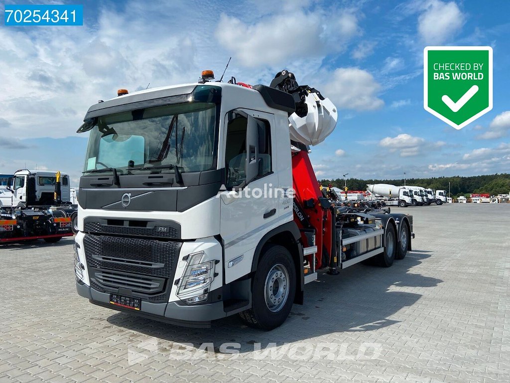 Novi Volvo FM 460 6X2 Palfinger EPSILON Q150Z96 Crane Kran 20T Hook Euro 6 kamion rol kiper