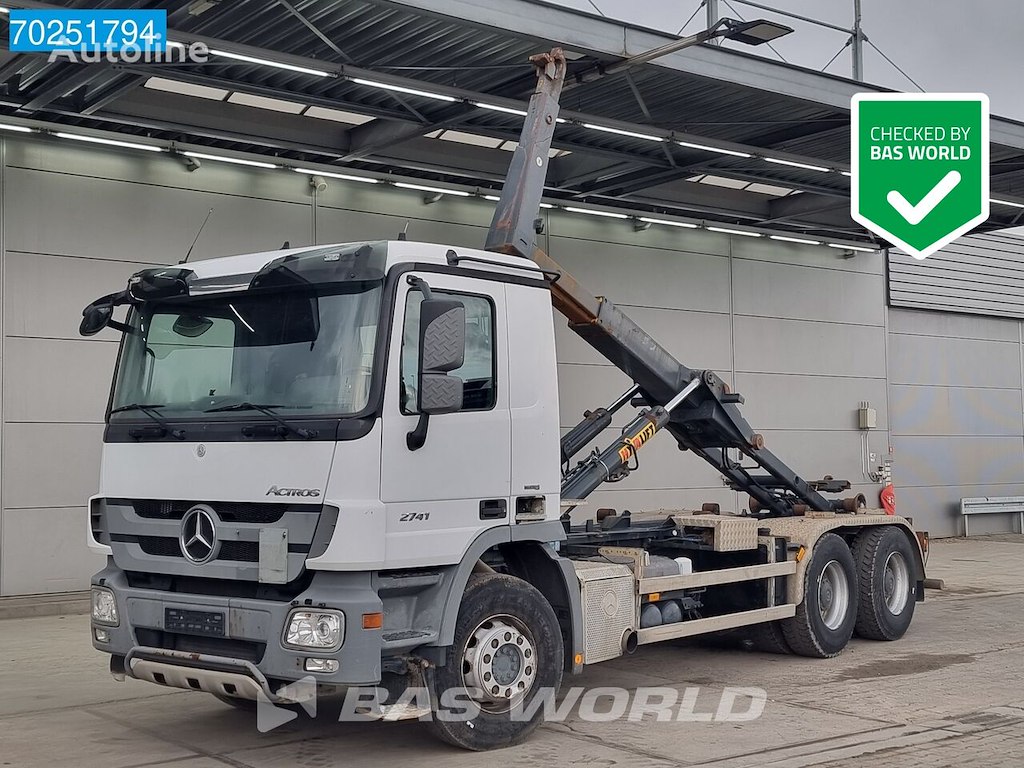 Mercedes-Benz Actros 2741 6X4 Hyvalift 20-58 S Big-Axle 3 Pedals Euro 5 kamion rol kiper