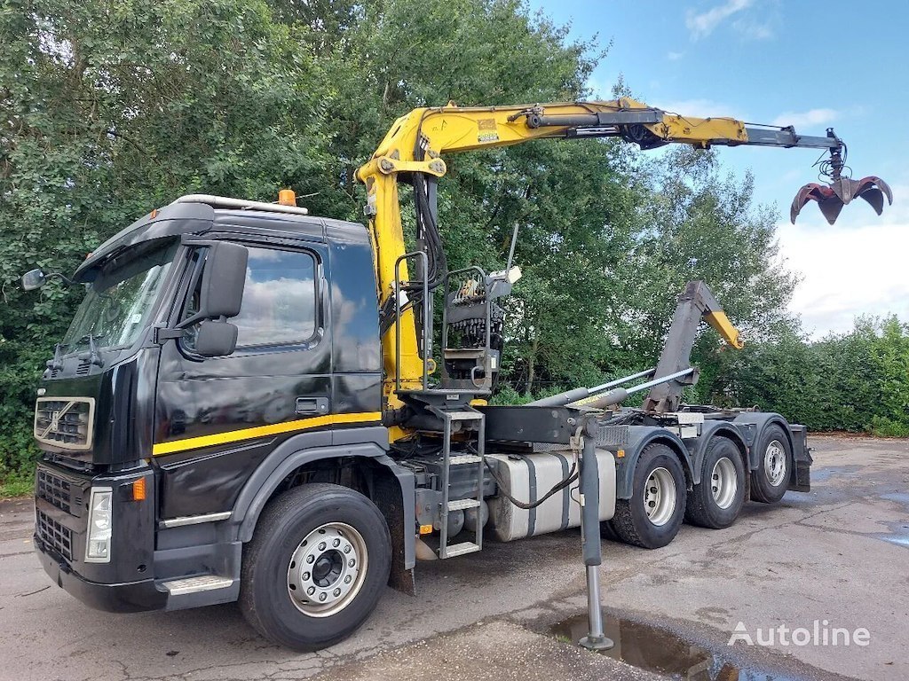 Volvo FM 400 8x4 + palfinger PK165 Z 2xhydr. kamion rol kiper