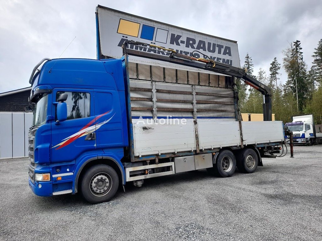 Scania R560 kamion sa klizna zavesa cerada