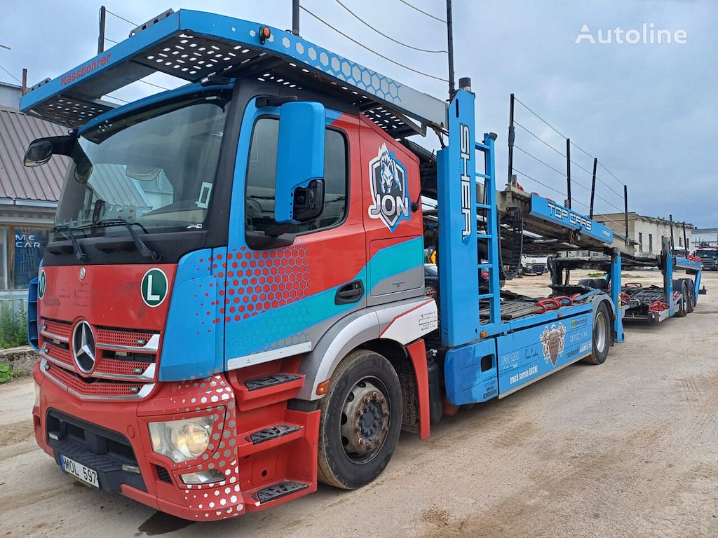 Mercedes-Benz Actros autotransporter + prikolica autotransportera