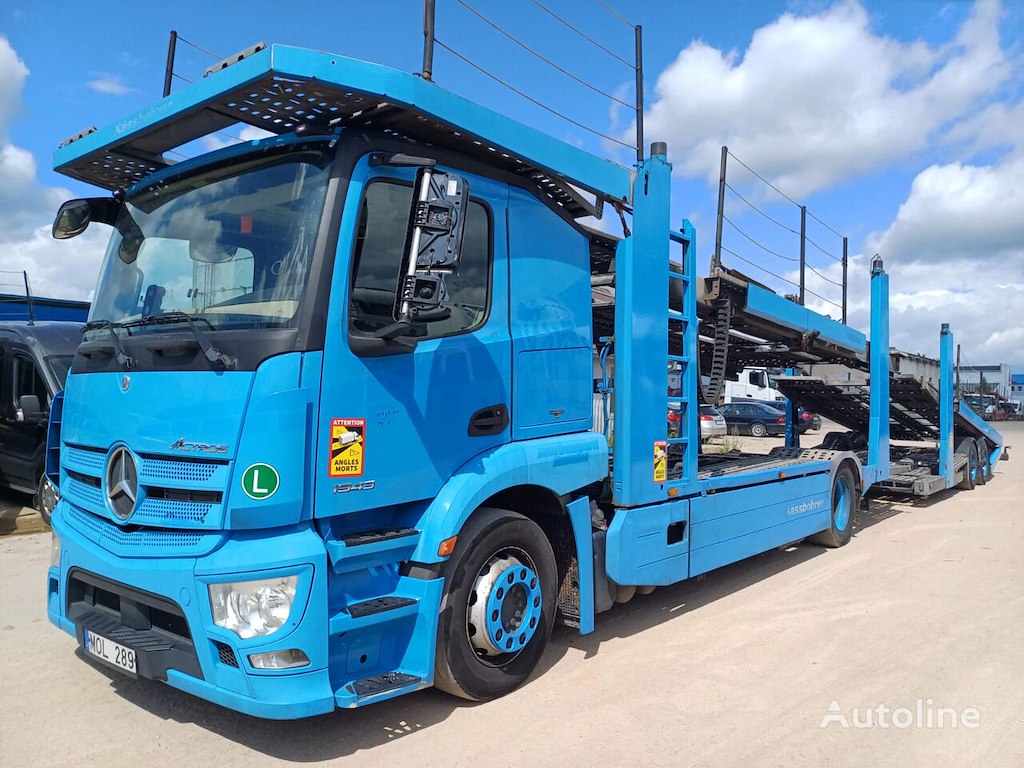 Mercedes-Benz Actros autotransporter + prikolica autotransportera