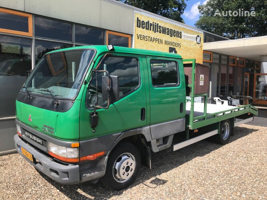 Mitsubishi Canter FB634 3.0 TD DC 7-Pers Oprijwagen Machinetransporter Trek autotransporter