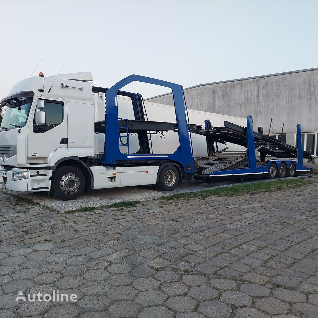 Renault Premium 450 autotransporter + prikolica autotransportera