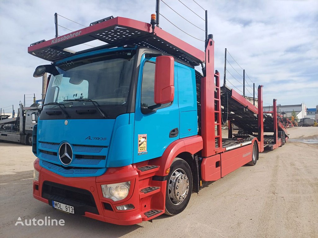 Mercedes-Benz Actros autotransporter + prikolica autotransportera