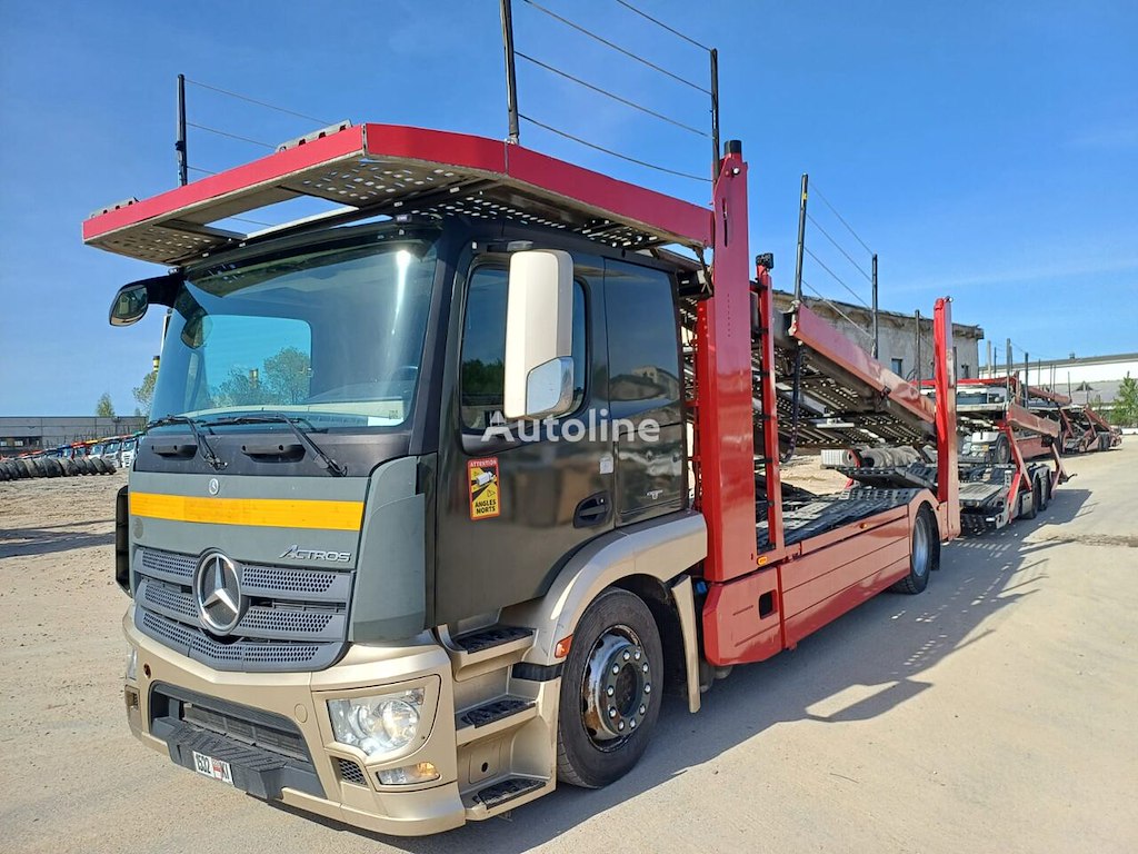 Mercedes-Benz Actros autotransporter + prikolica autotransportera