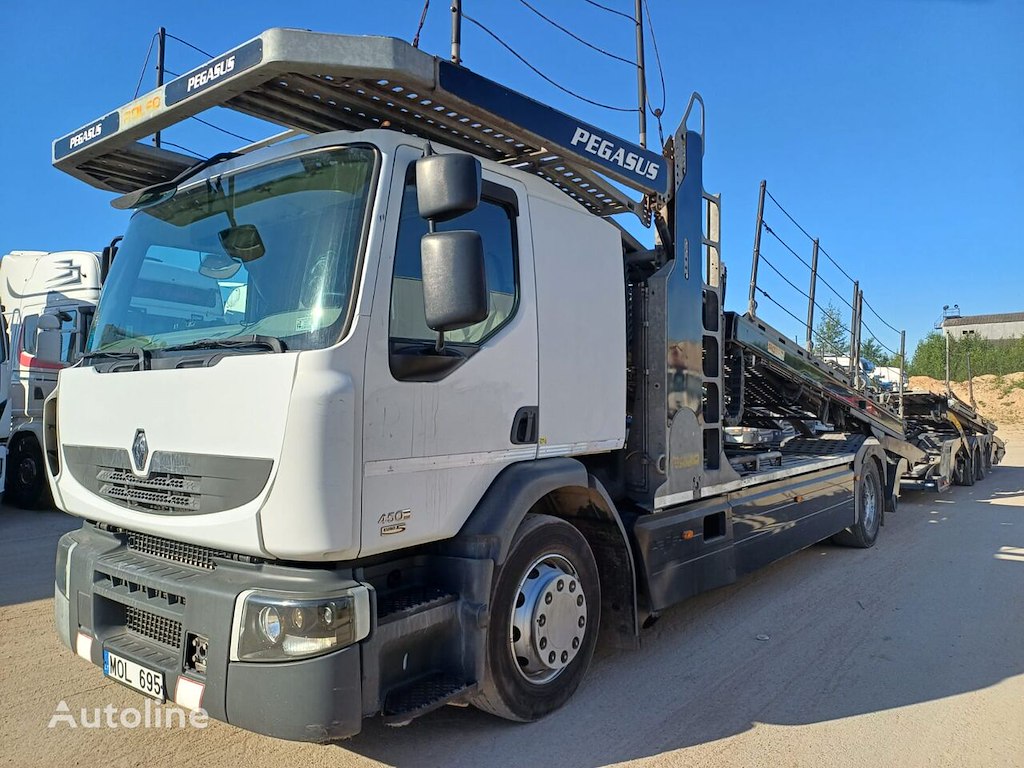 Renault autotransporter + prikolica autotransportera