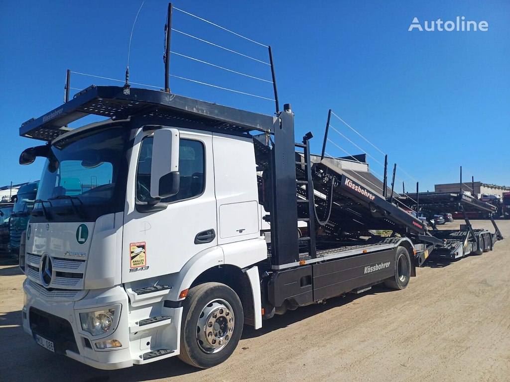 Mercedes-Benz Actros autotransporter + prikolica autotransportera