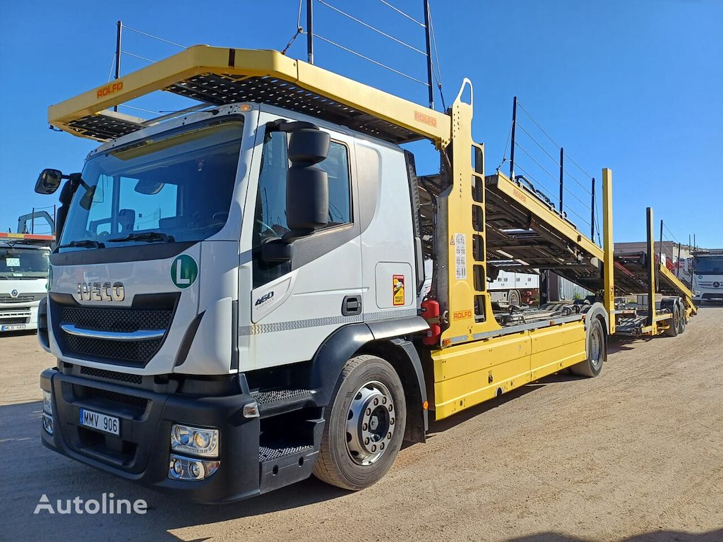 IVECO autotransporter + prikolica autotransportera