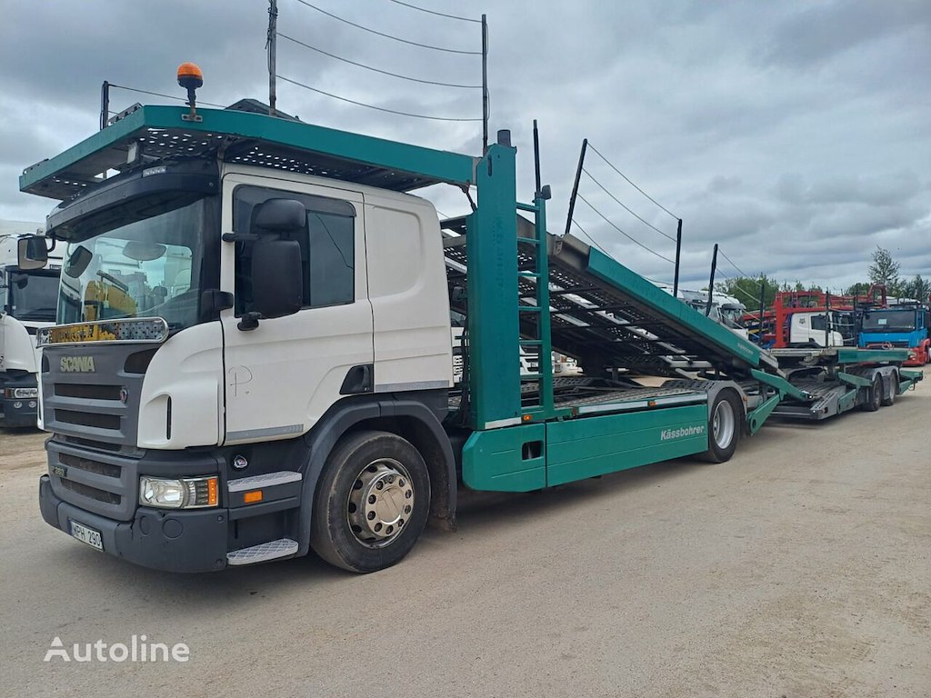 Scania autotransporter + prikolica autotransportera