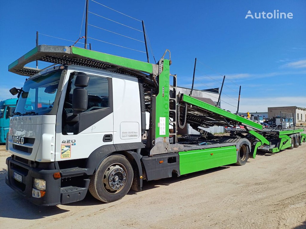 IVECO Rolfo autotransporter + prikolica autotransportera