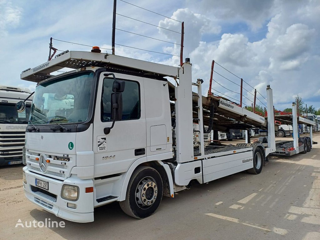 Mercedes-Benz Actros autotransporter + prikolica autotransportera