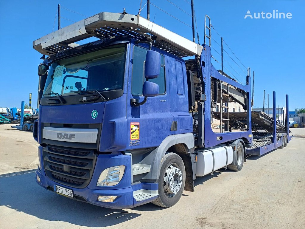 DAF CF440FT autotransporter + prikolica autotransportera