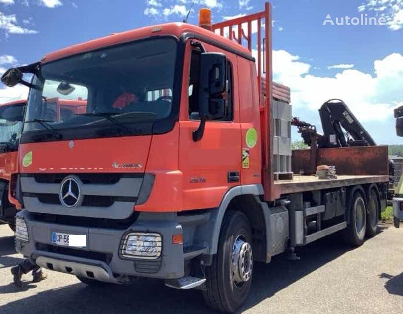 Mercedes-Benz ACTROS 2636 kamion platforma